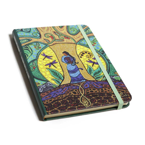 'Strong Earth Woman' Hardcover Journal - Beaded Dreams